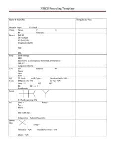Neuro-ICU rotation - Resources & Templates
